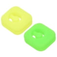 Uxcell Tennis Vibration Dampener, 2 Pack Square Shock Absorber Yellow ...