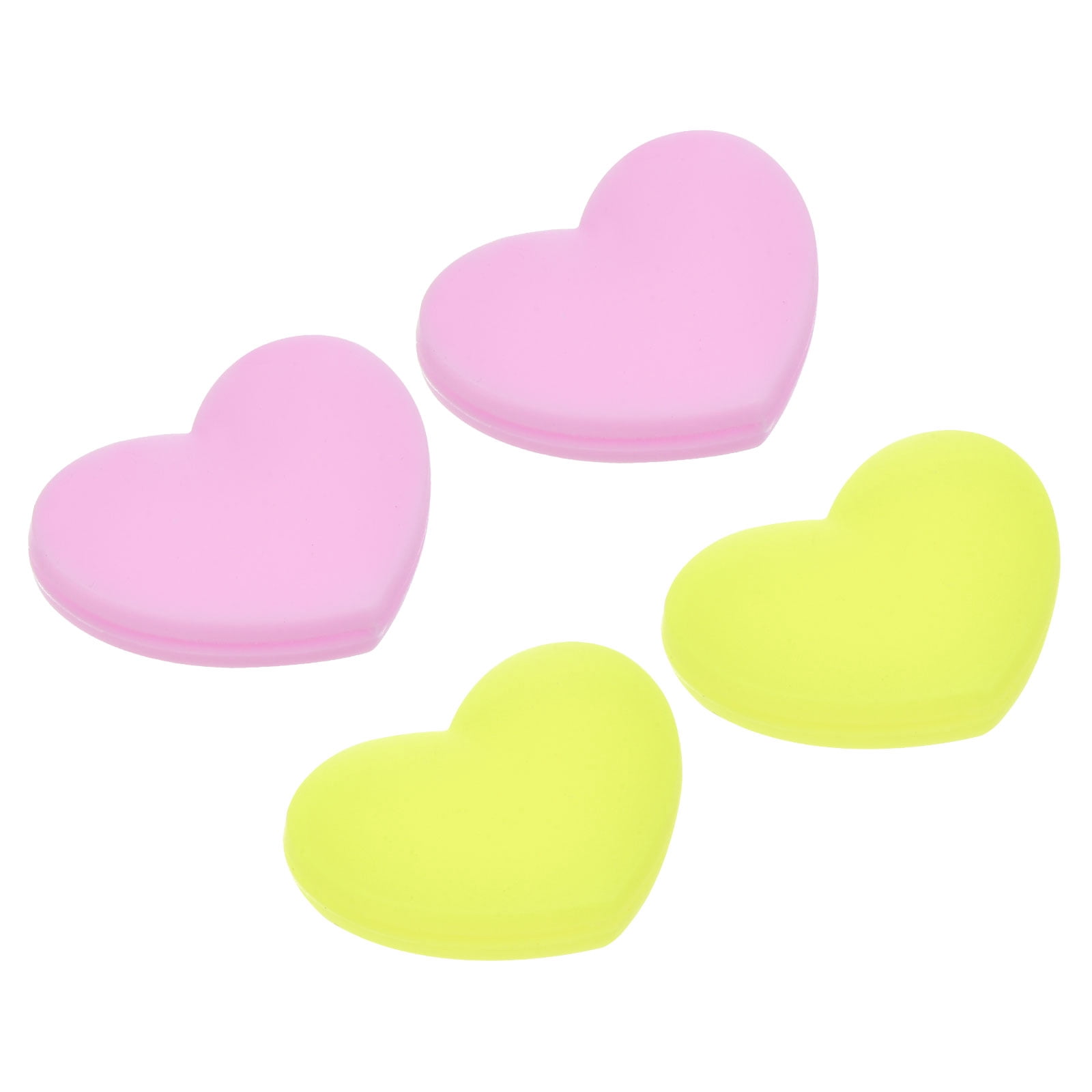 Uxcell Tennis Vibration Dampener, 4 Pack Heart Shock Absorber Yellow ...