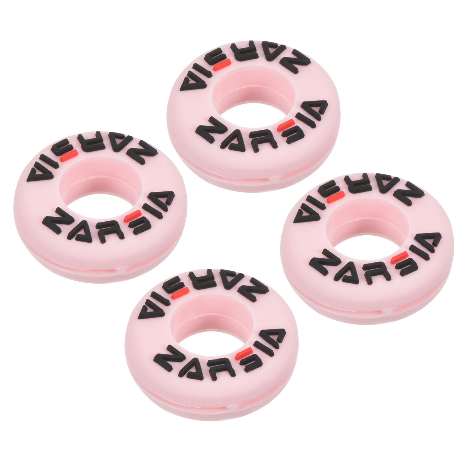 Uxcell Tennis Vibration Dampener, 4 Pack Round Shock Absorber Pink ...