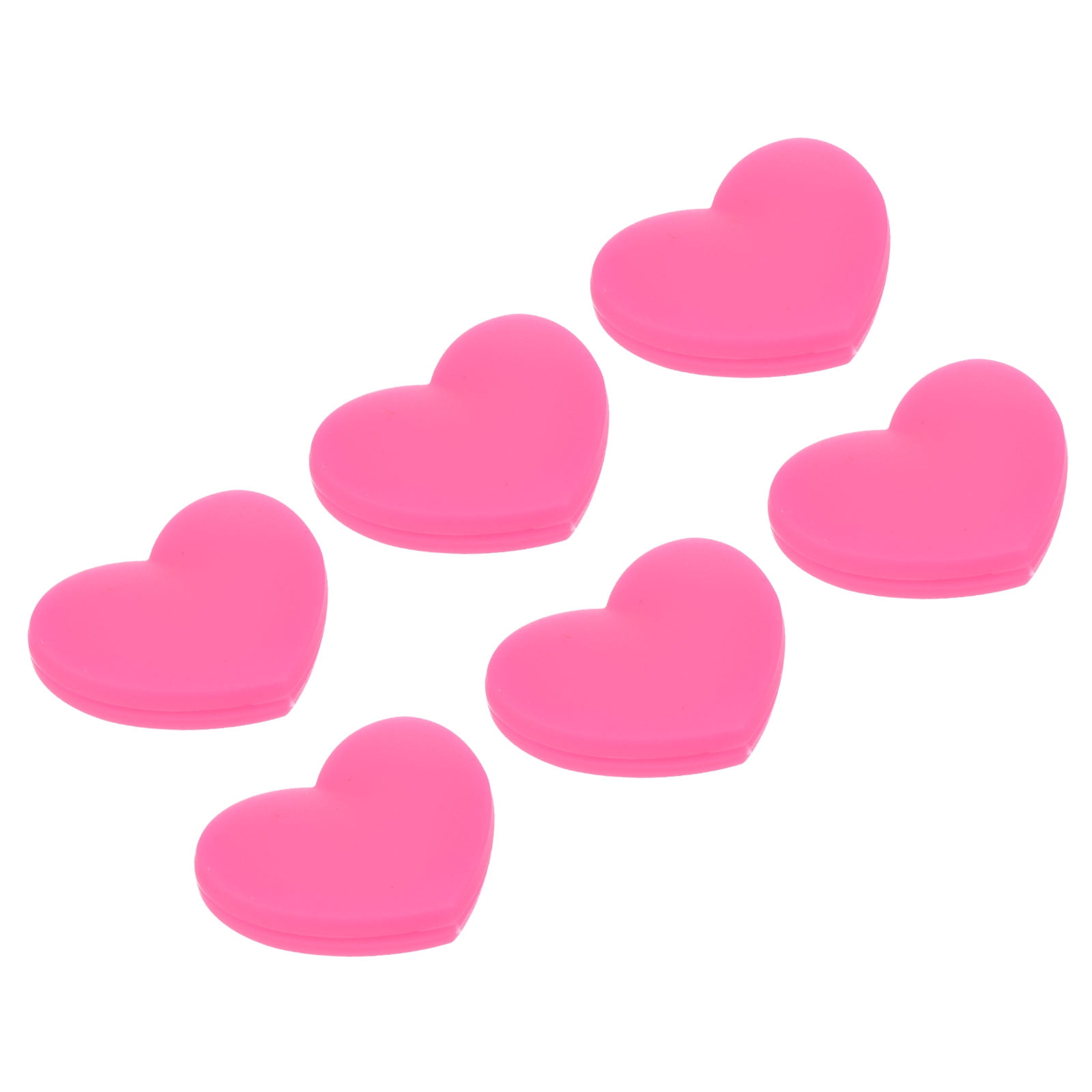 Uxcell Tennis Vibration Dampener, 6 Pack Heart Shock Absorber Pink ...