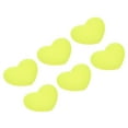 Uxcell Tennis Vibration Dampener, 6 Pack Heart Shock Absorber Yellow ...
