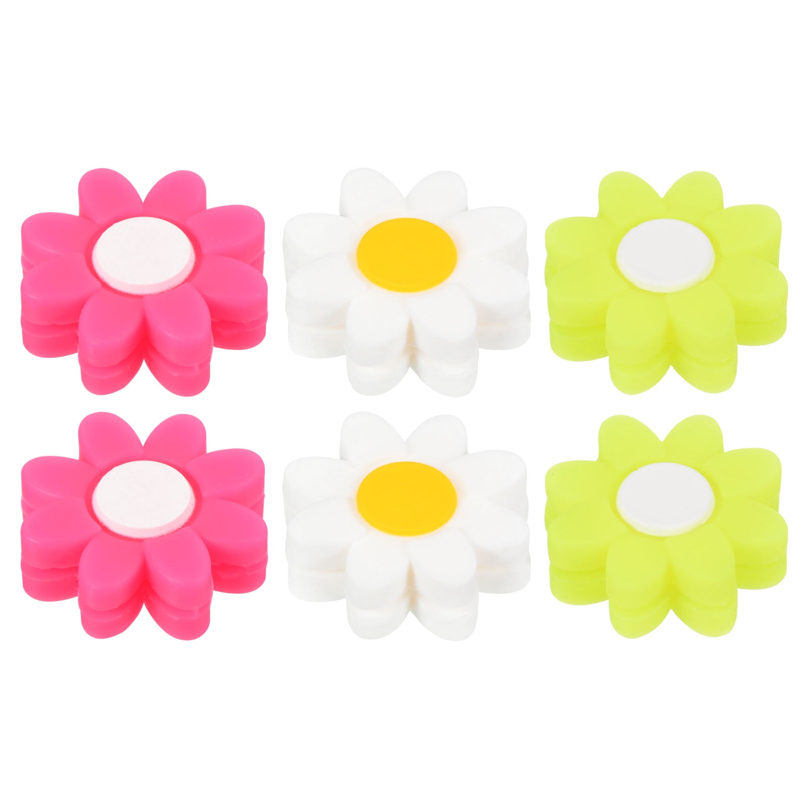 Uxcell Tennis Vibration Dampener, 6 Pack Shock Absorber, White, Pink ...