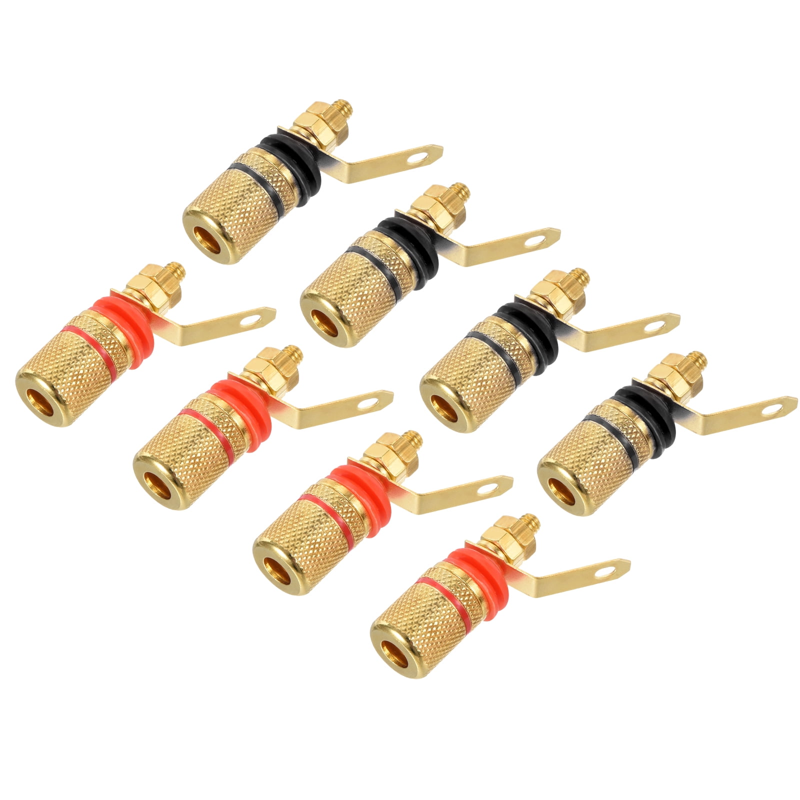 Uxcell Terminal Binding Post Amplifier Jack Speaker Connector Screw ...