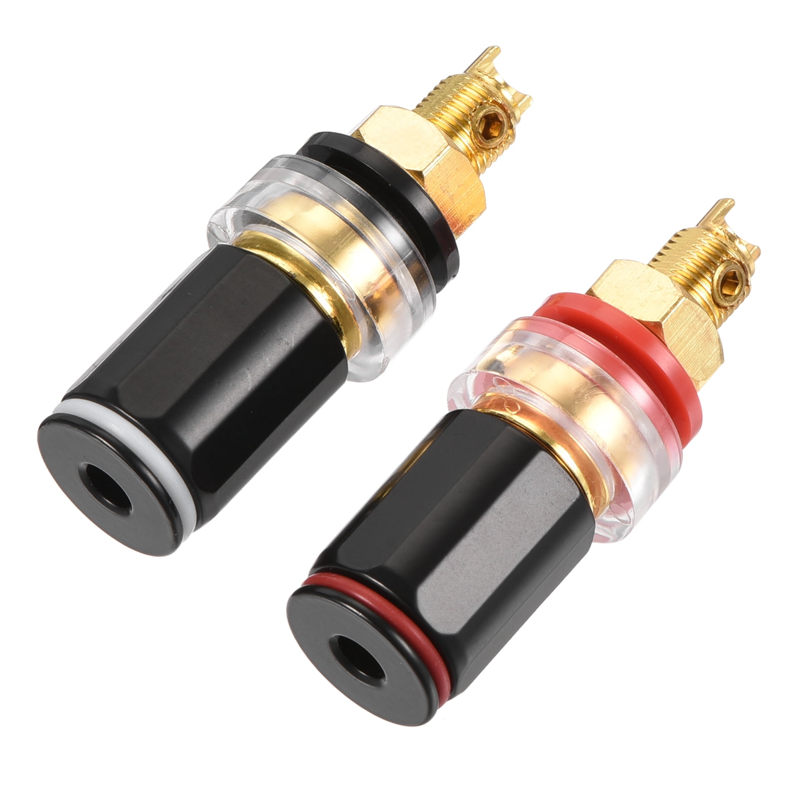 Uxcell Terminal Binding Post Amplifier Jack Speaker Screw Cable Plug ...
