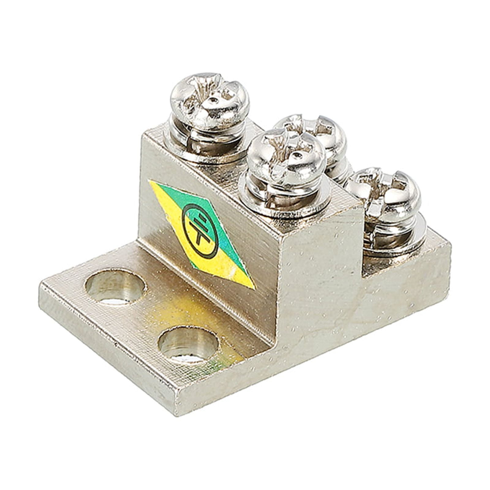 Uxcell Terminal Grounding Bar Screw Copper Strip 4 Positions for ...