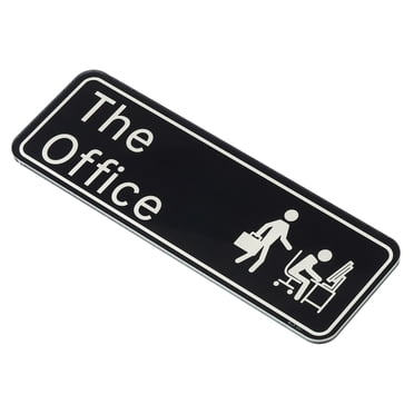 Uxcell 4 Options Magnetic Office Privacy Sign Adhesive Label White 1 ...