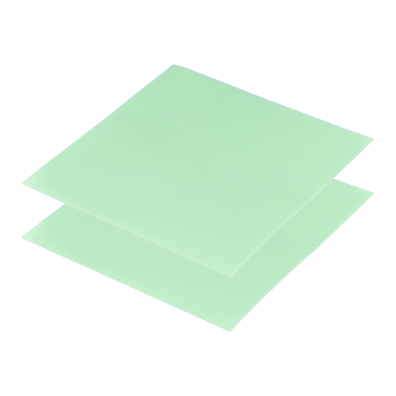 Uxcell Thermal Pads 100x100x0.5mm, 2 Pcs Silicone Cooling Thermal Pad ...