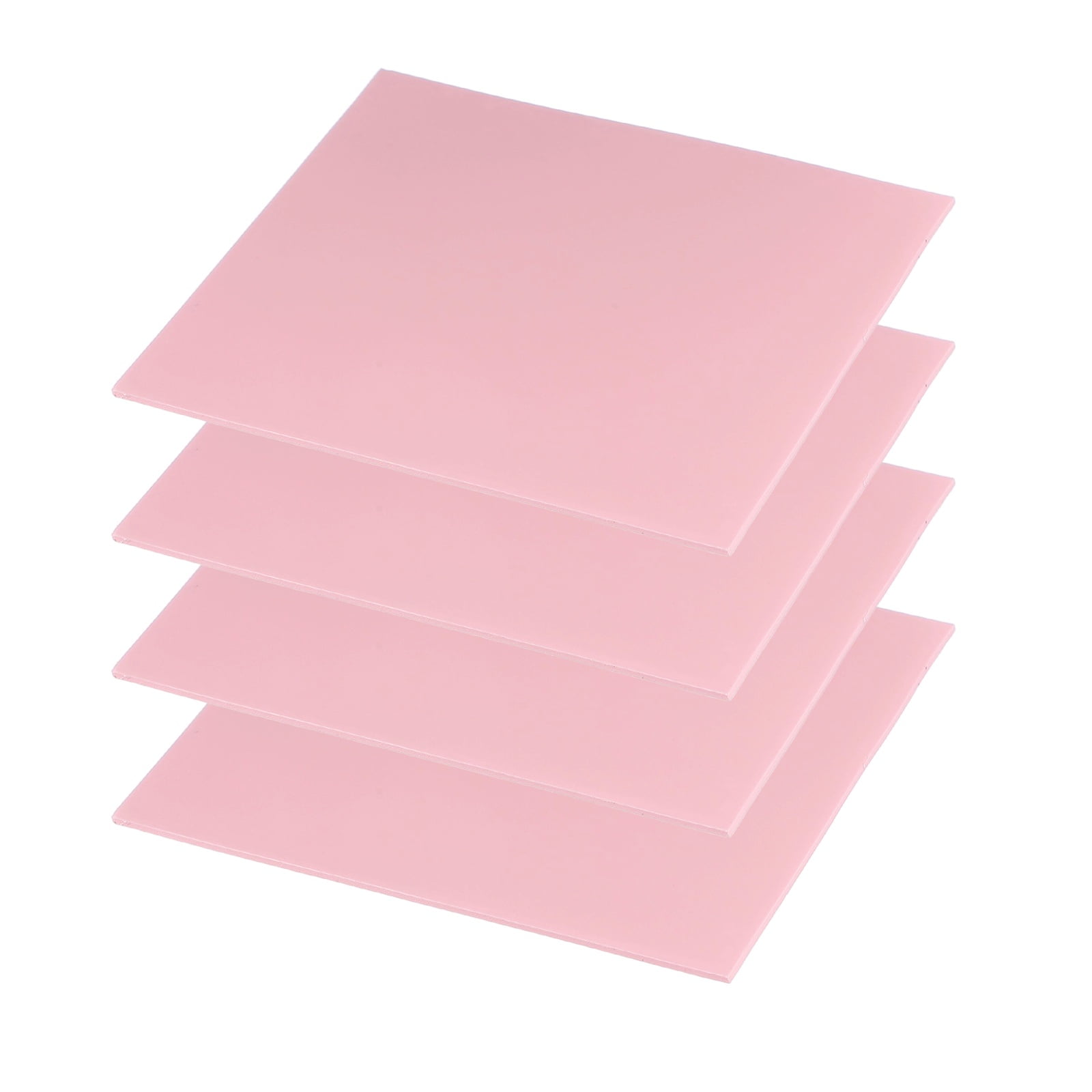 Uxcell Thermal Pads 100x100x1.5mm, 4 Pcs Silicone Cooling Thermal Pad ...