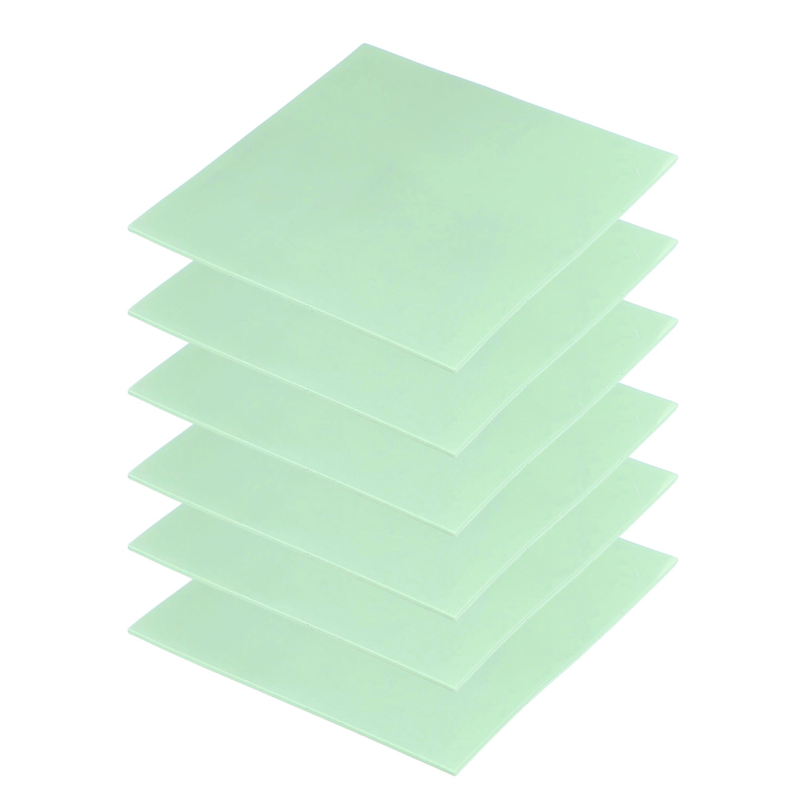 Uxcell Thermal Pads 100x100x1.5mm, 6 Pcs Silicone Cooling Thermal Pad ...