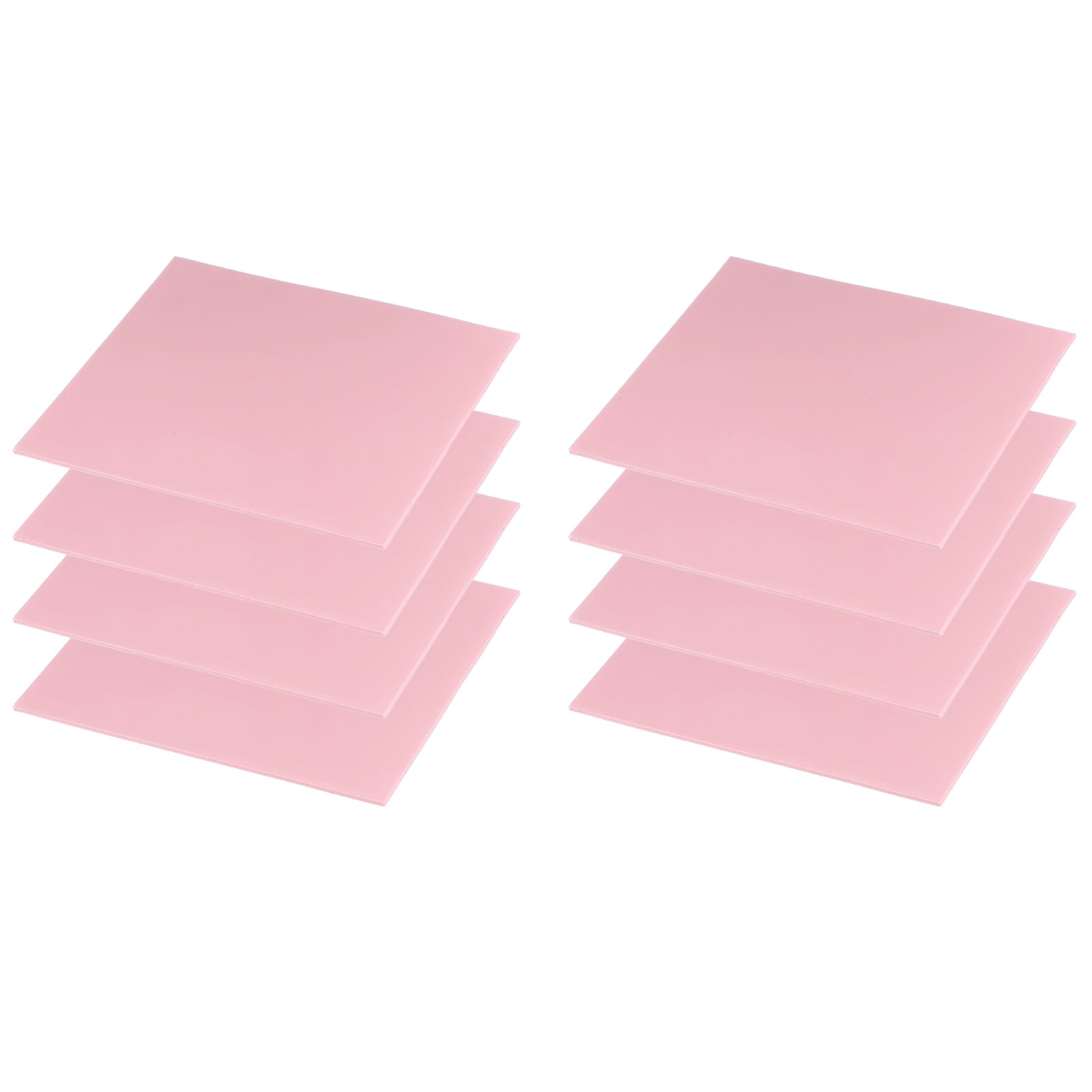 Uxcell Thermal Pads 100x100x1.5mm, 8 Pcs Silicone Cooling Thermal Pad ...