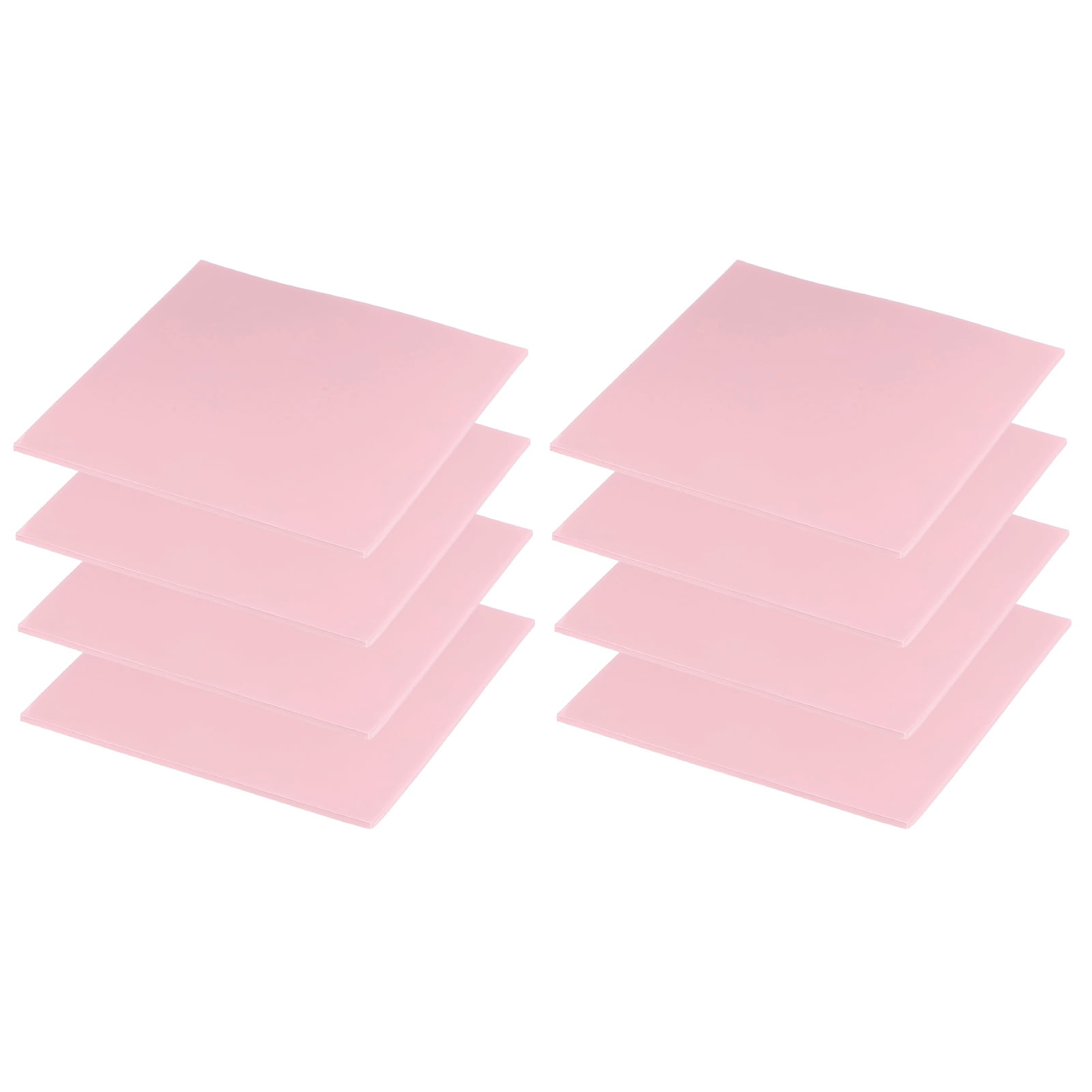 Uxcell Thermal Pads 100x100x2mm, 8 Pcs Silicone Cooling Thermal Pad for ...