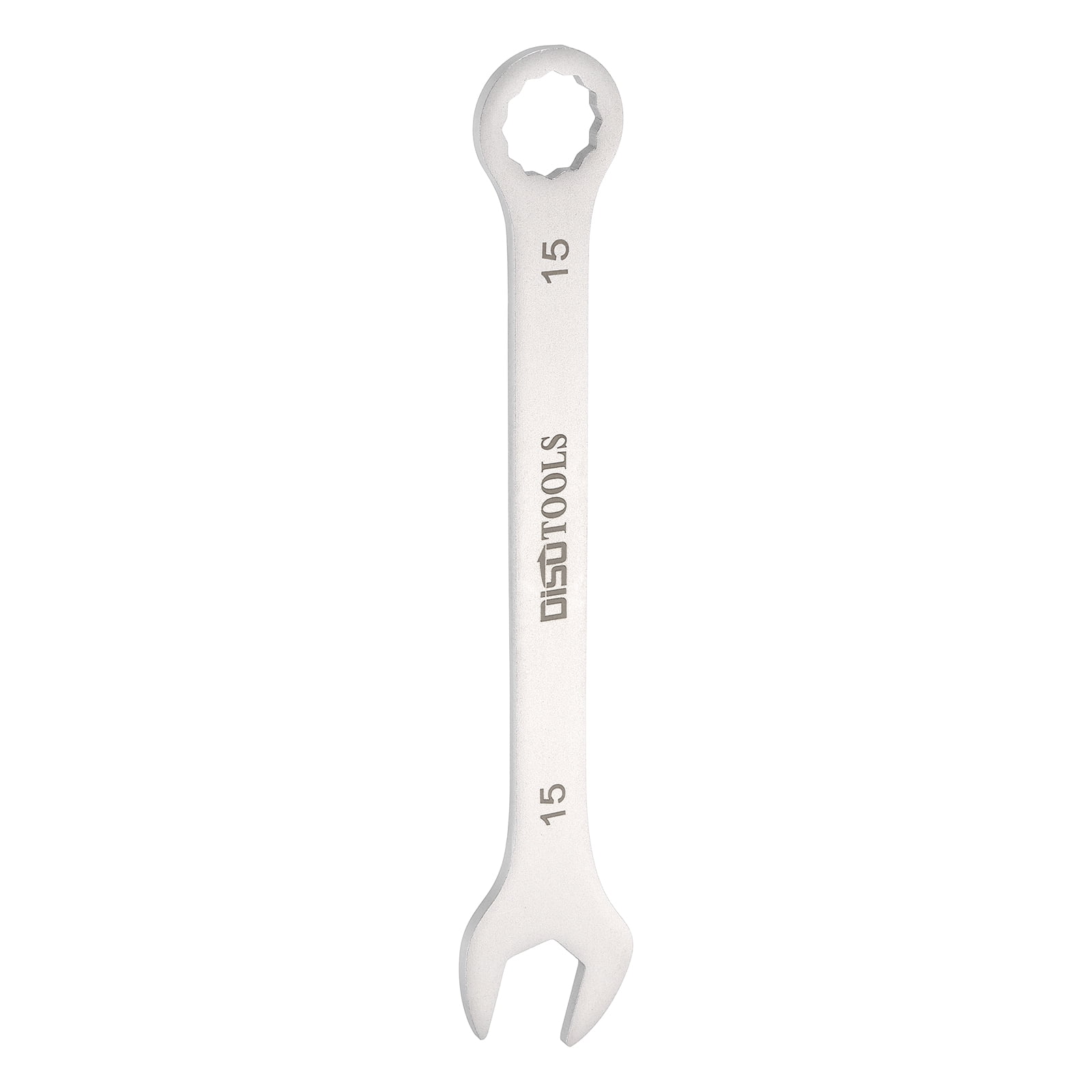 Uxcell Thin Combination Wrench Metric 15mm 6-Point Ended Box 15 Degree ...