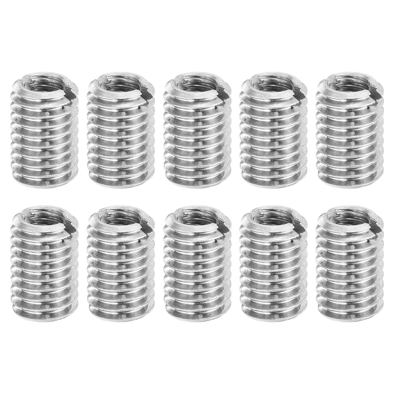 Uxcell Thread Adapter Sleeve Reducing Nut, 10 Pcs M8x1.25 Male to M5x0 ...