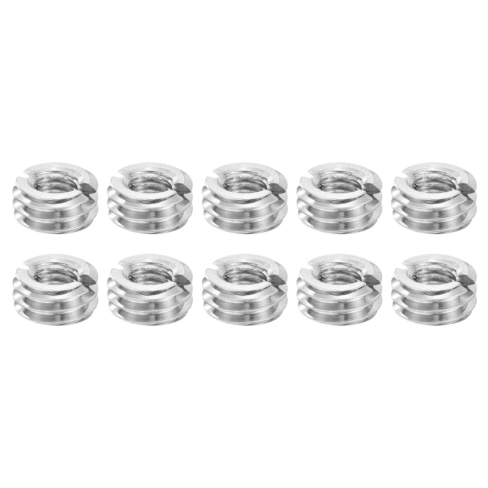 Uxcell Thread Adapter Sleeve Reducing Nuts, 10 Pcs M10x1.5 Male to M6x1 ...