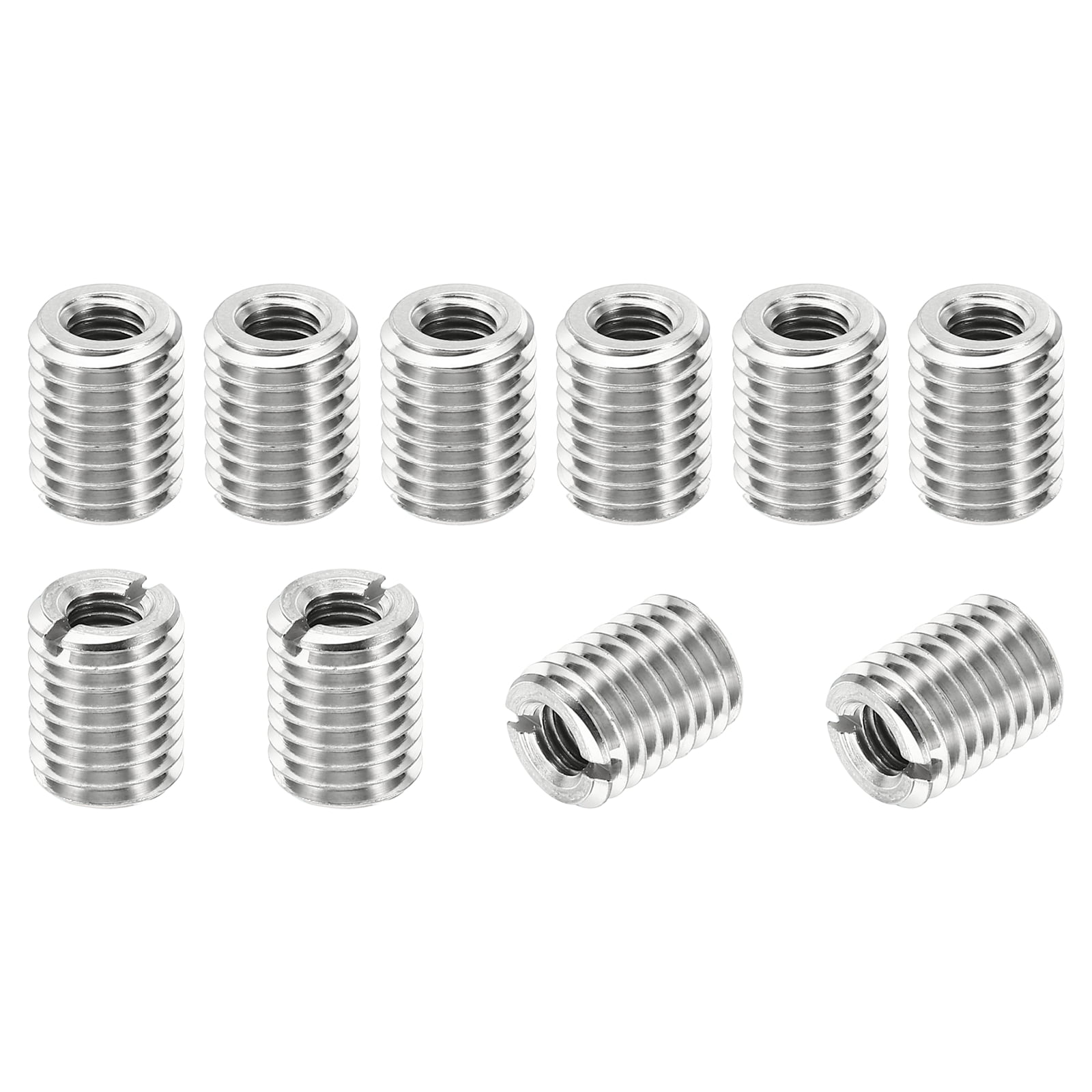 Uxcell Thread Adapters Sleeve Reducing Nut 10pcs M14x2 Male to M8x1.25 ...