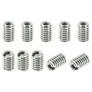 Uxcell M4 x 0.7 2D 8mm 304 Stainless Steel Wire Thread Insert Threaded ...
