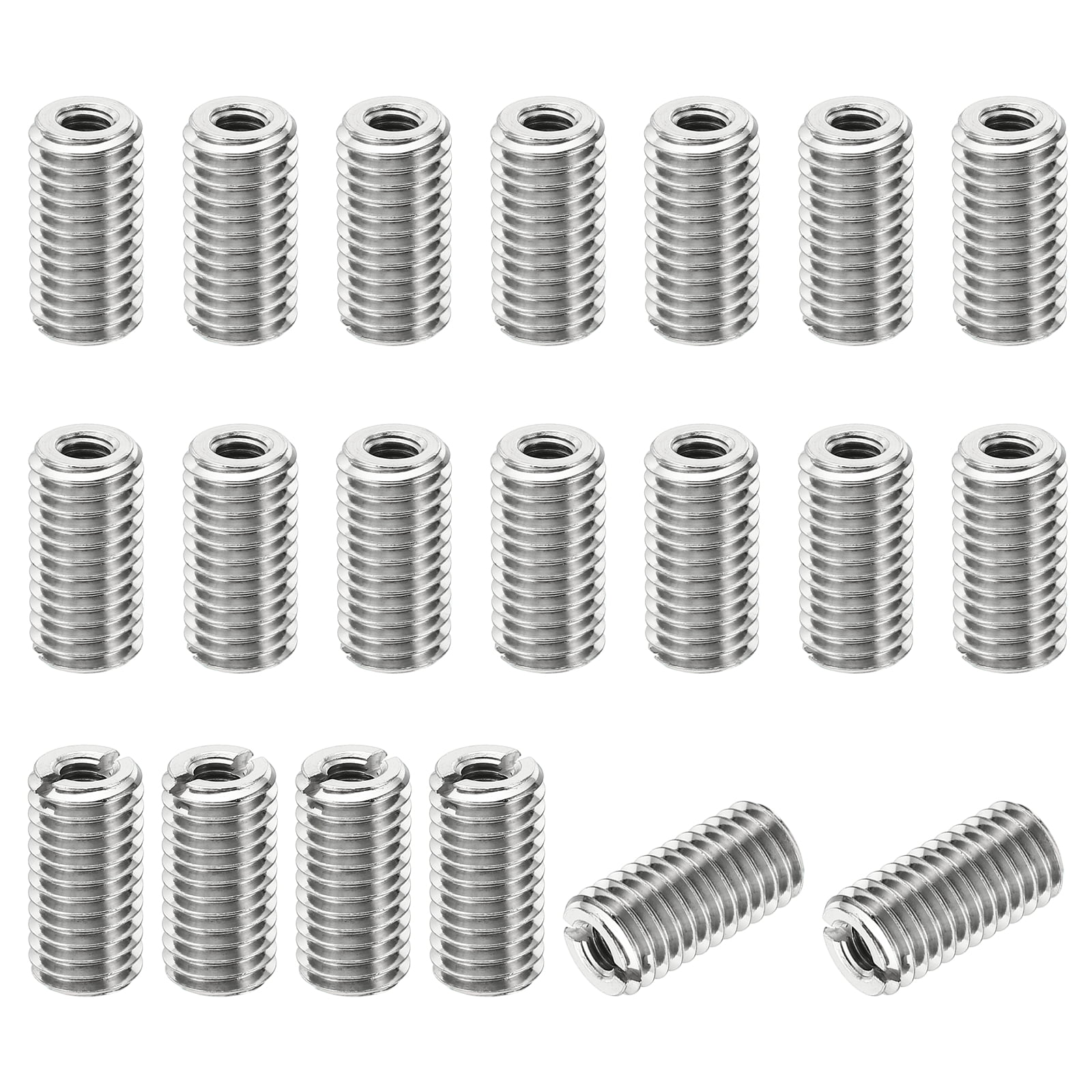 Uxcell Thread Adapters Sleeve Reducing Nut 20pcs M10x1.5 Male to M5x0.8 ...
