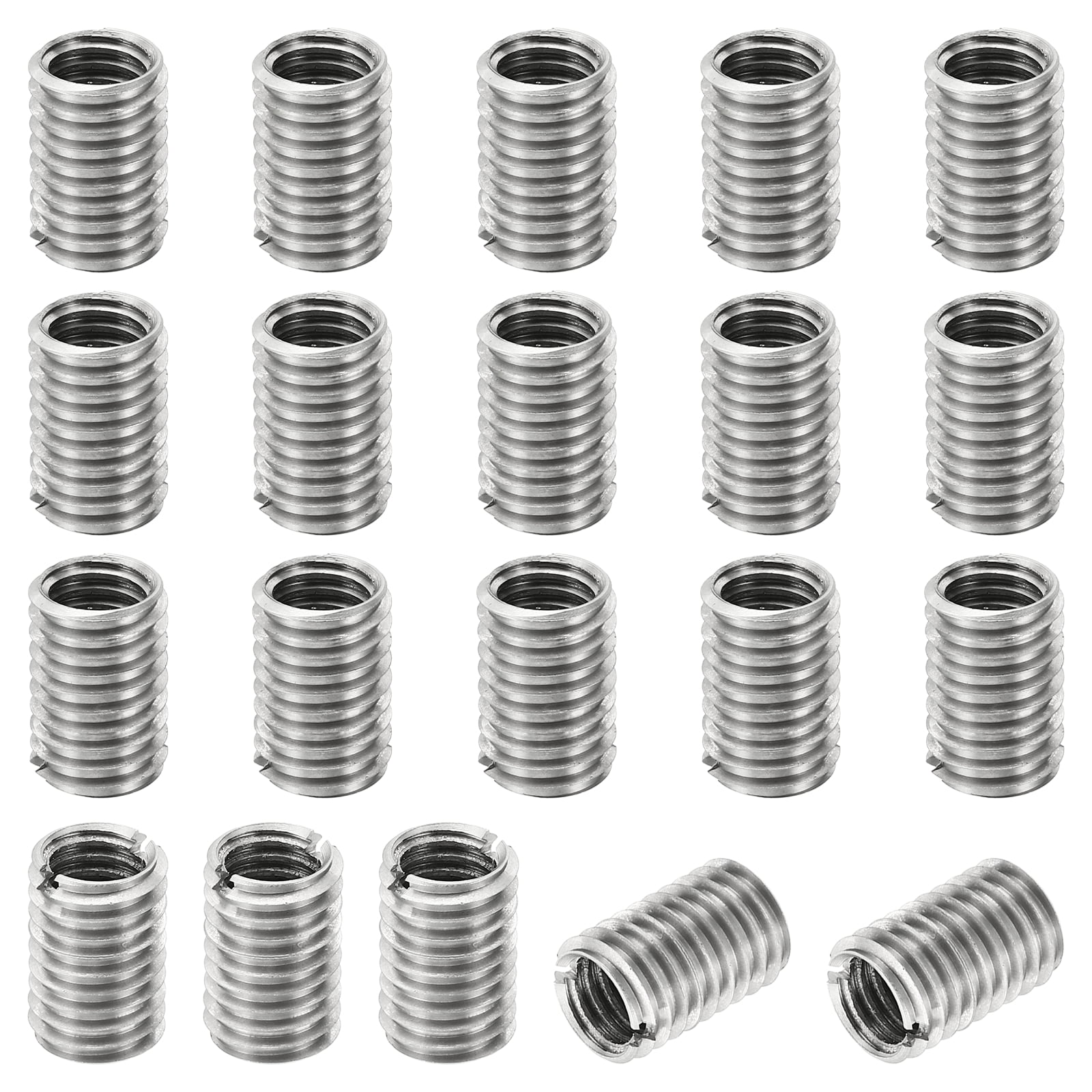 Uxcell Thread Adapters Sleeve Reducing Nut 20pcs M10x1.5 Male to M8x1 ...