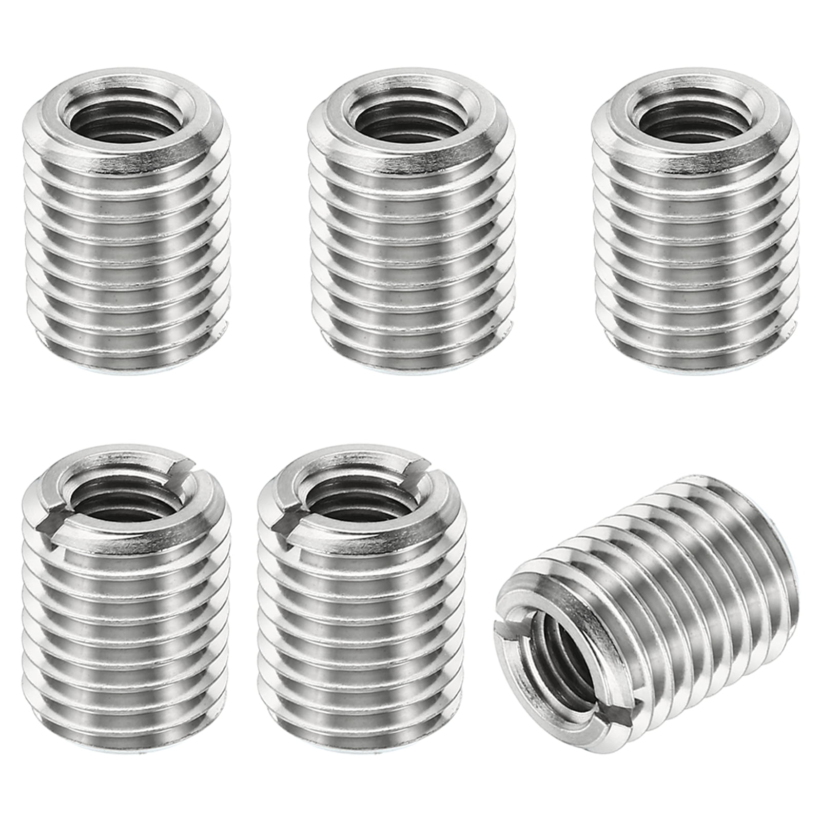 Uxcell Thread Adapters Sleeve Reducing Nut 6pcs M16x2 Male to M10x1.5 ...