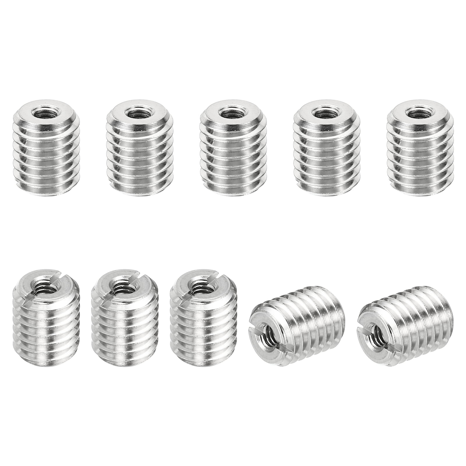 Uxcell Thread Adapters Sleeve Reducing Nut M10*1.5 Male to M4*0.7 ...