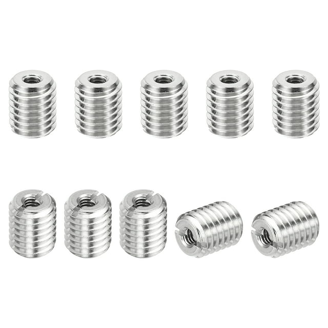 Uxcell Thread Adapters Sleeve Reducing Nut M10*1.5 Male to M4*0.7 ...