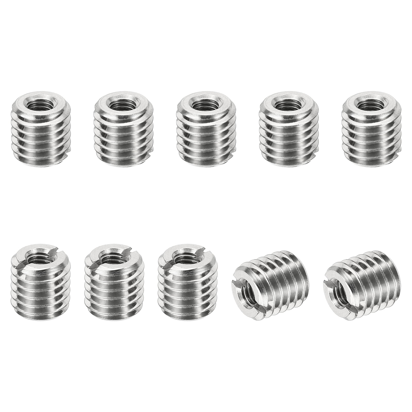 Uxcell Thread Adapters Sleeve Reducing Nut M10*1.5 Male to M5*0.8 ...