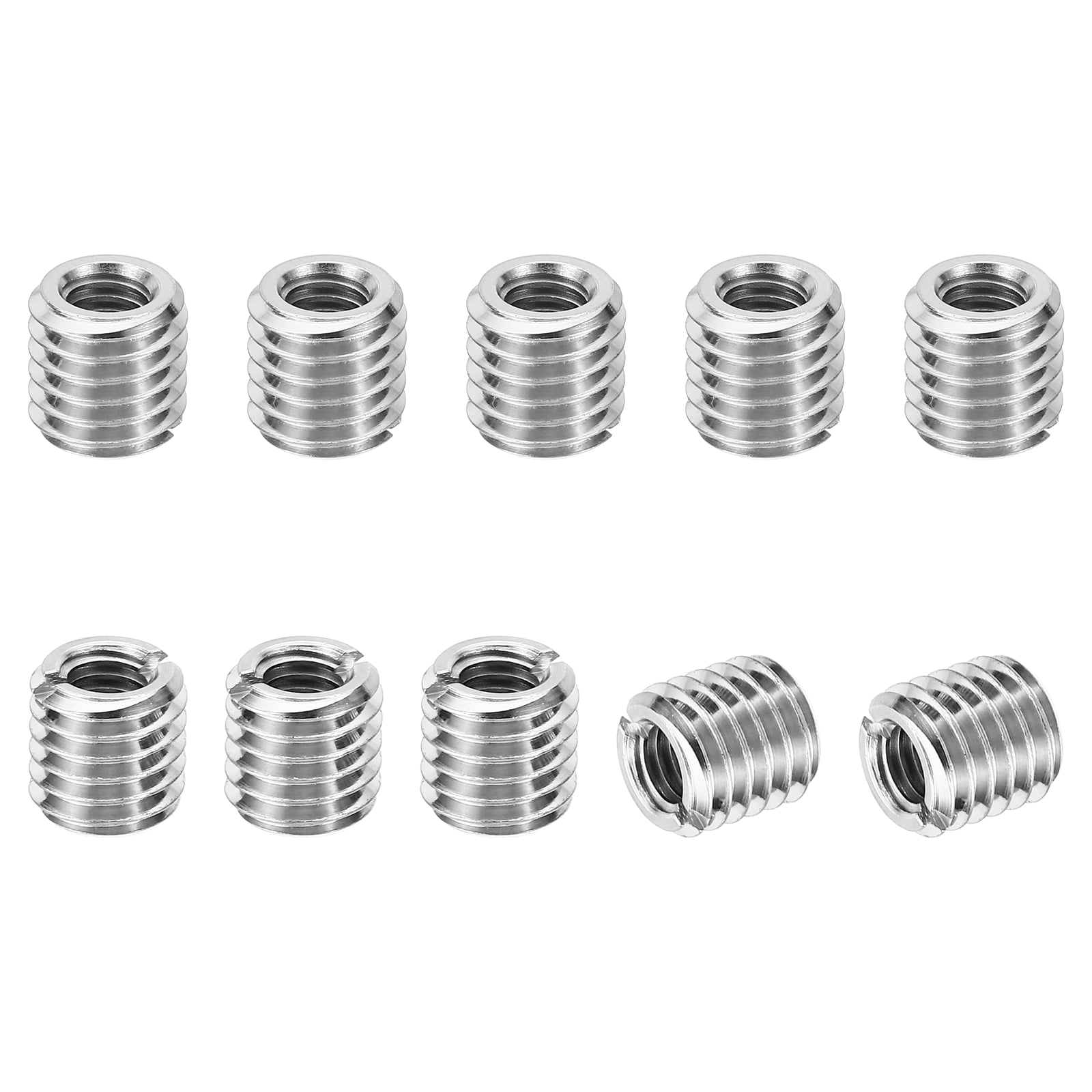 Uxcell Thread Adapters Sleeve Reducing Nut M10*1.5 Male to M6*1 Female ...