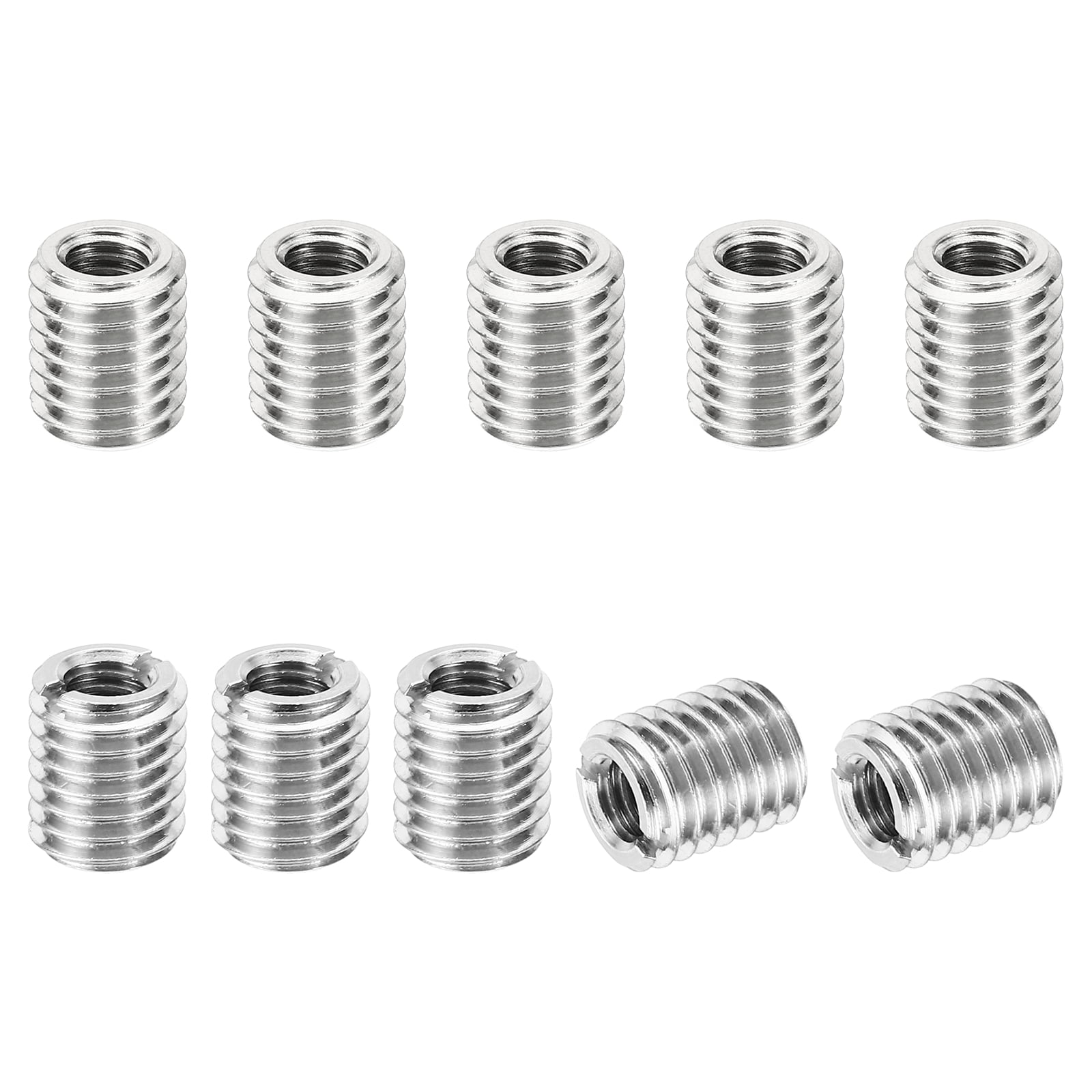 Uxcell Thread Adapters Sleeve Reducing Nut M10*1.5 Male to M6*1 Female ...