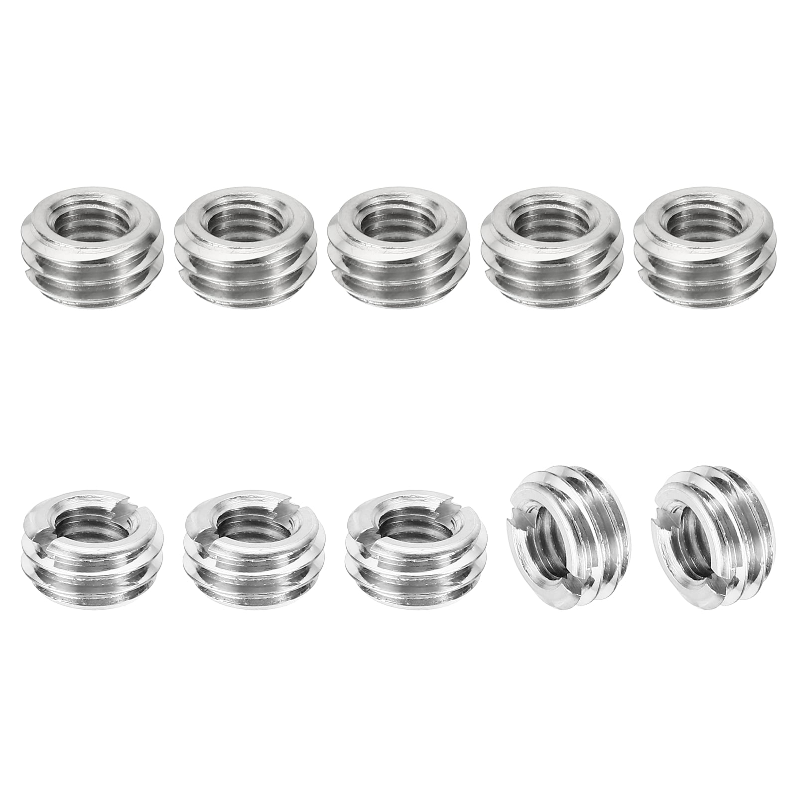 Uxcell Thread Adapters Sleeve Reducing Nut M10*1.5 Male to M6*1 Female ...