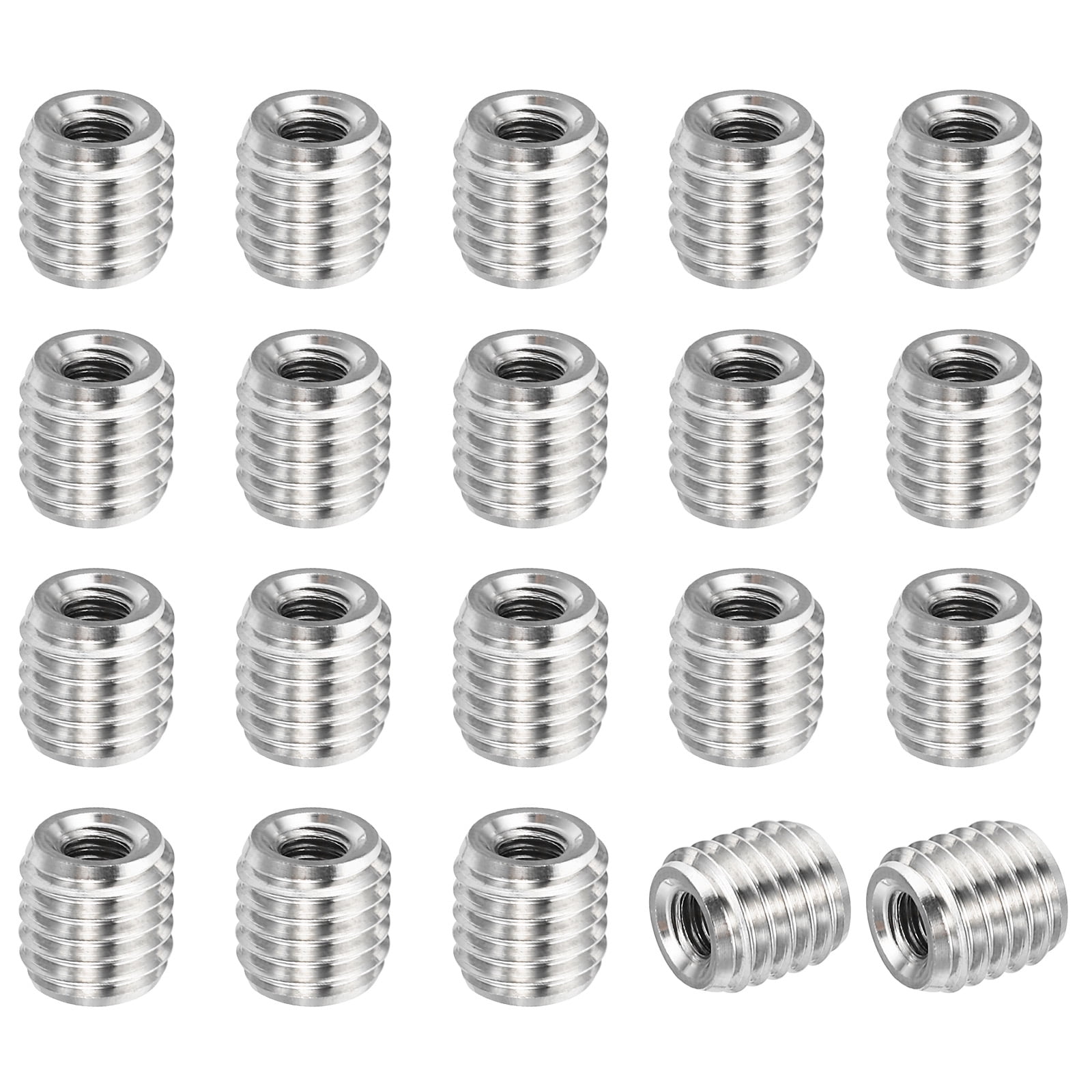 Uxcell Thread Adapters Sleeve Reducing Nut M10x1.5 Male to M5x0.8 ...