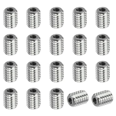 Uxcell Thread Adapters Sleeve Reducing Nut M6*1 Male to M4*0.7 Female ...