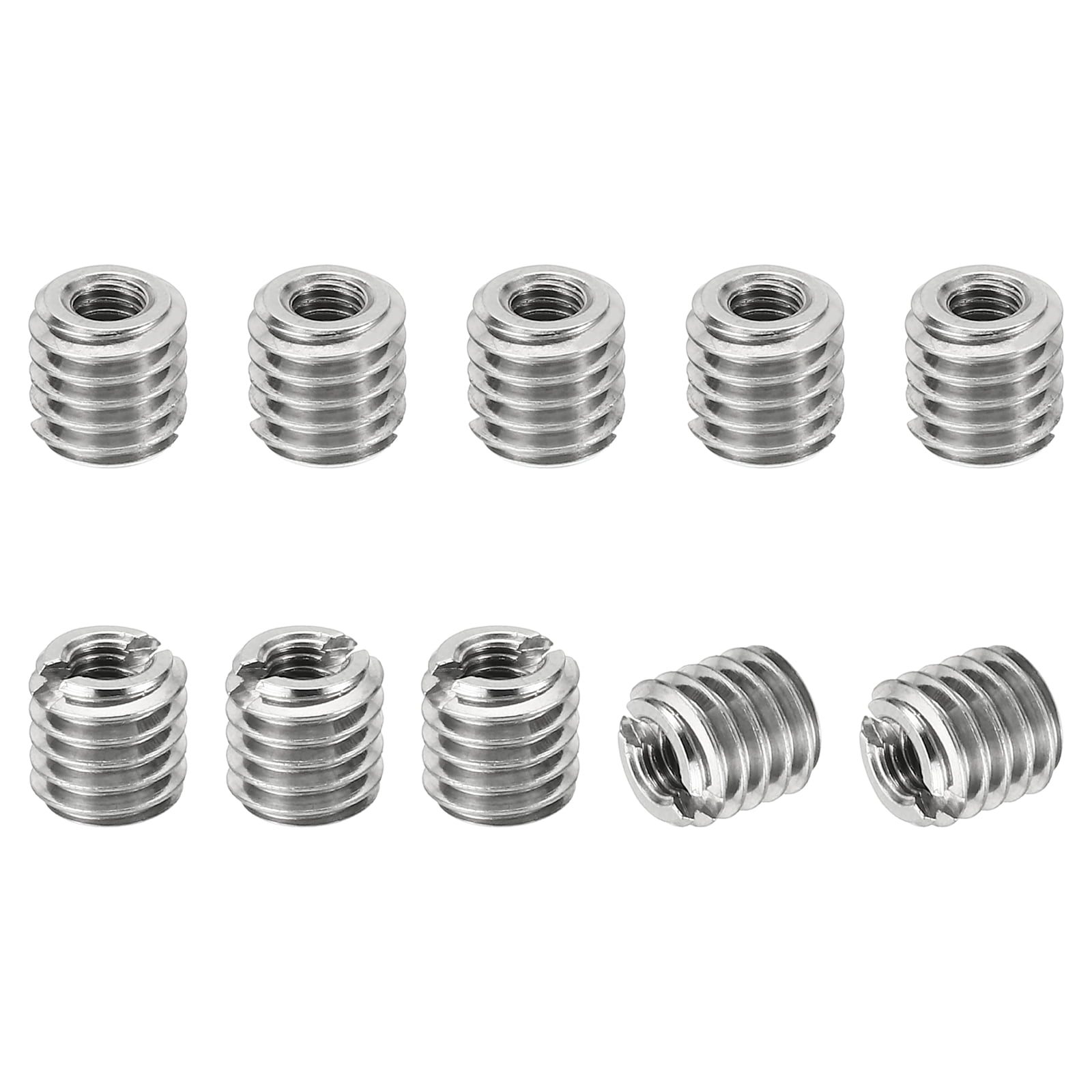 Uxcell Thread Adapters Sleeve Reducing Nut M6*1 Male to M3*0.5 Female ...