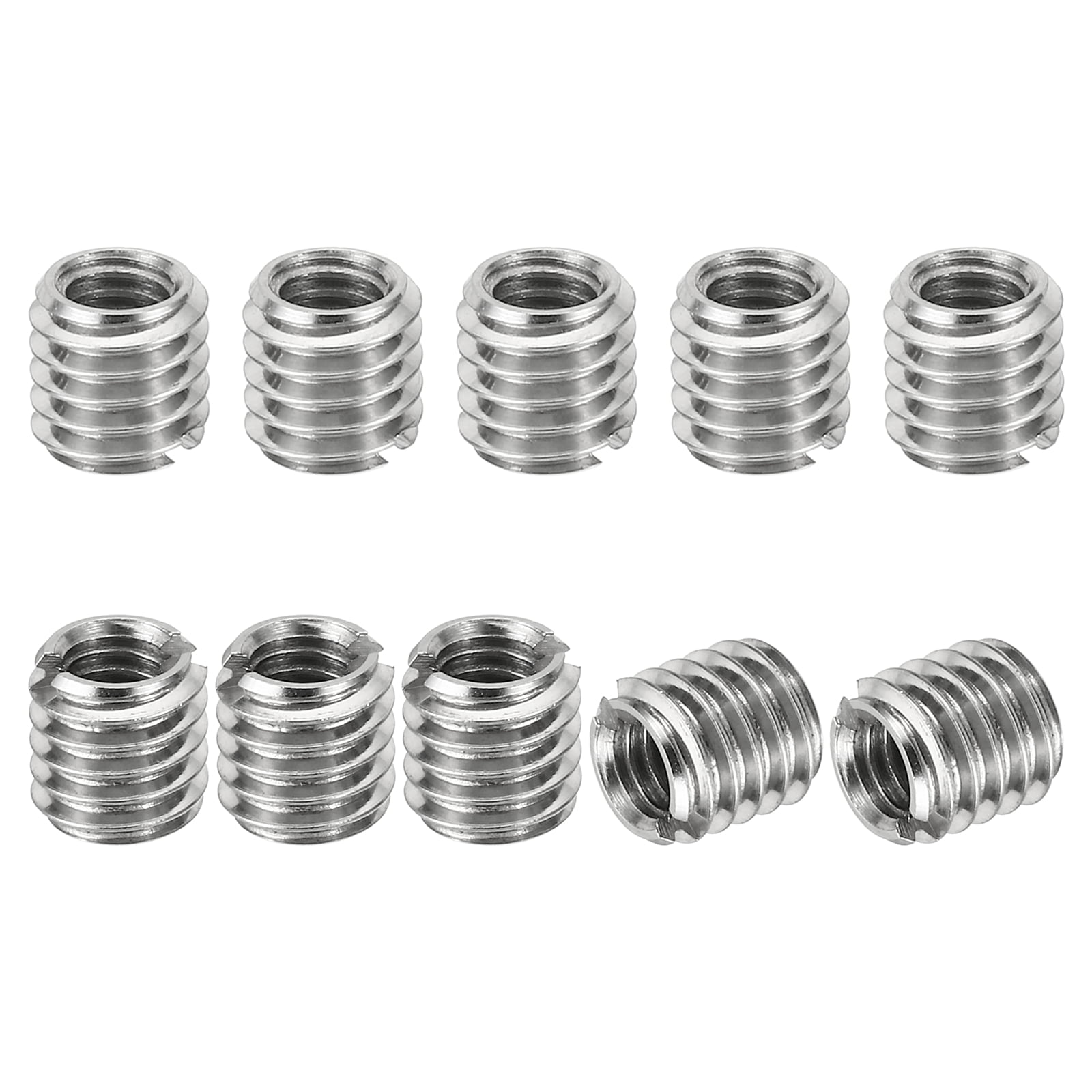 Uxcell Thread Adapters Sleeve Reducing Nut M6*1 Male to M4*0.4 Female ...
