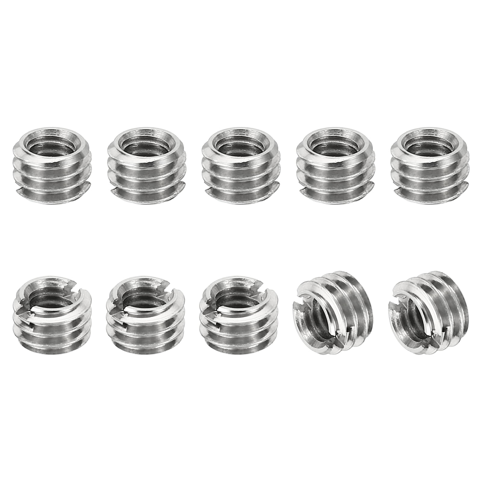 Uxcell Thread Adapters Sleeve Reducing Nut M6*1 Male to M4*0.7 Female ...