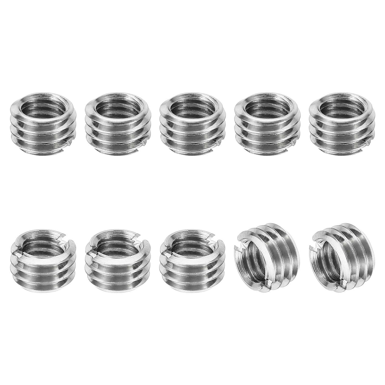 Uxcell Thread Adapters Sleeve Reducing Nut M8*1.25 Male to M6*1 Female ...