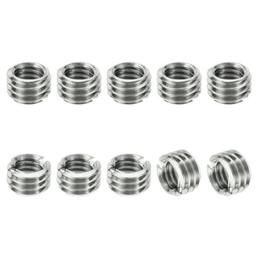 Uxcell M16x1.5mm to M12x1mm Thread Adapters Sleeve Reducing Nut 10mm ...