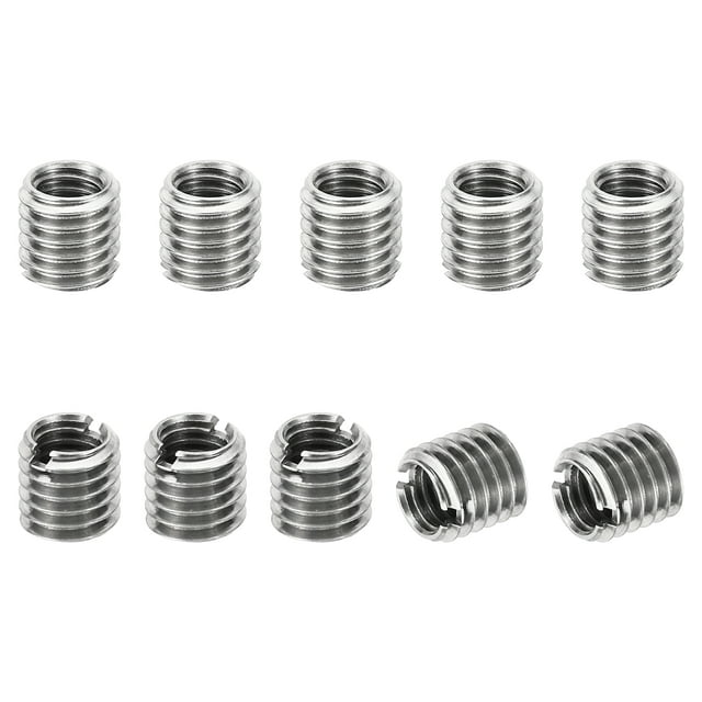 Uxcell Thread Adapters Sleeve Reducing Nut M8*1.25 Male to M6*1 Female ...