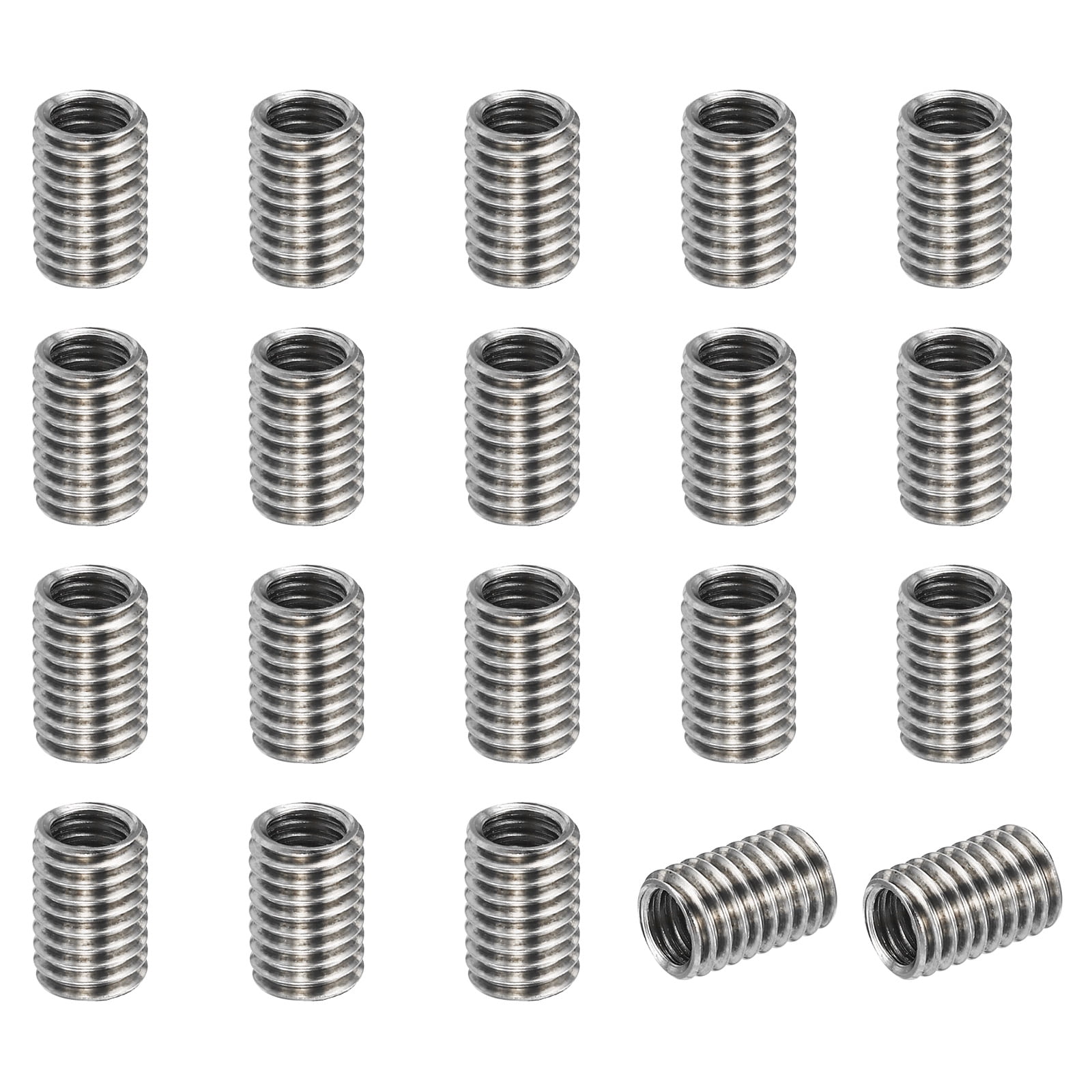 Uxcell Thread Adapters Sleeve Reducing Nut M8x1.25 Male to M6x1.0 ...