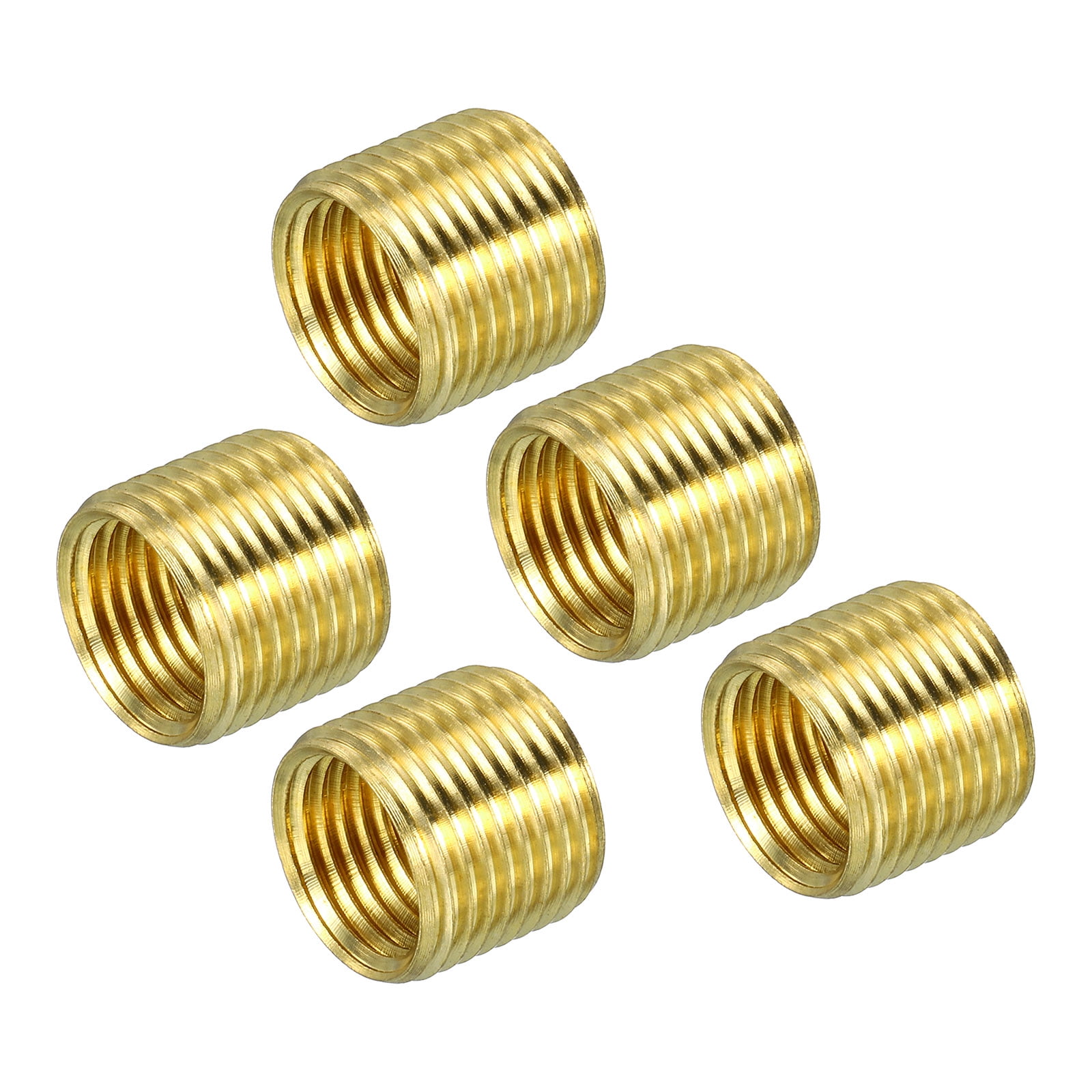 Uxcell Thread Reducing Nuts Insert M12 x 1mm Male to M10 x 1mm Female ...