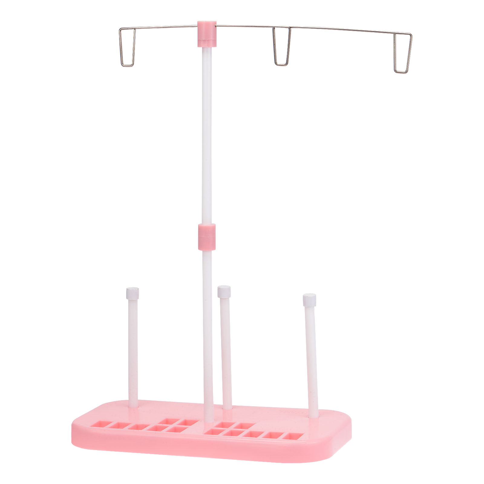 Uxcell Thread Stand, 3 Spools Holder Sewing Thread Organizer Home ...