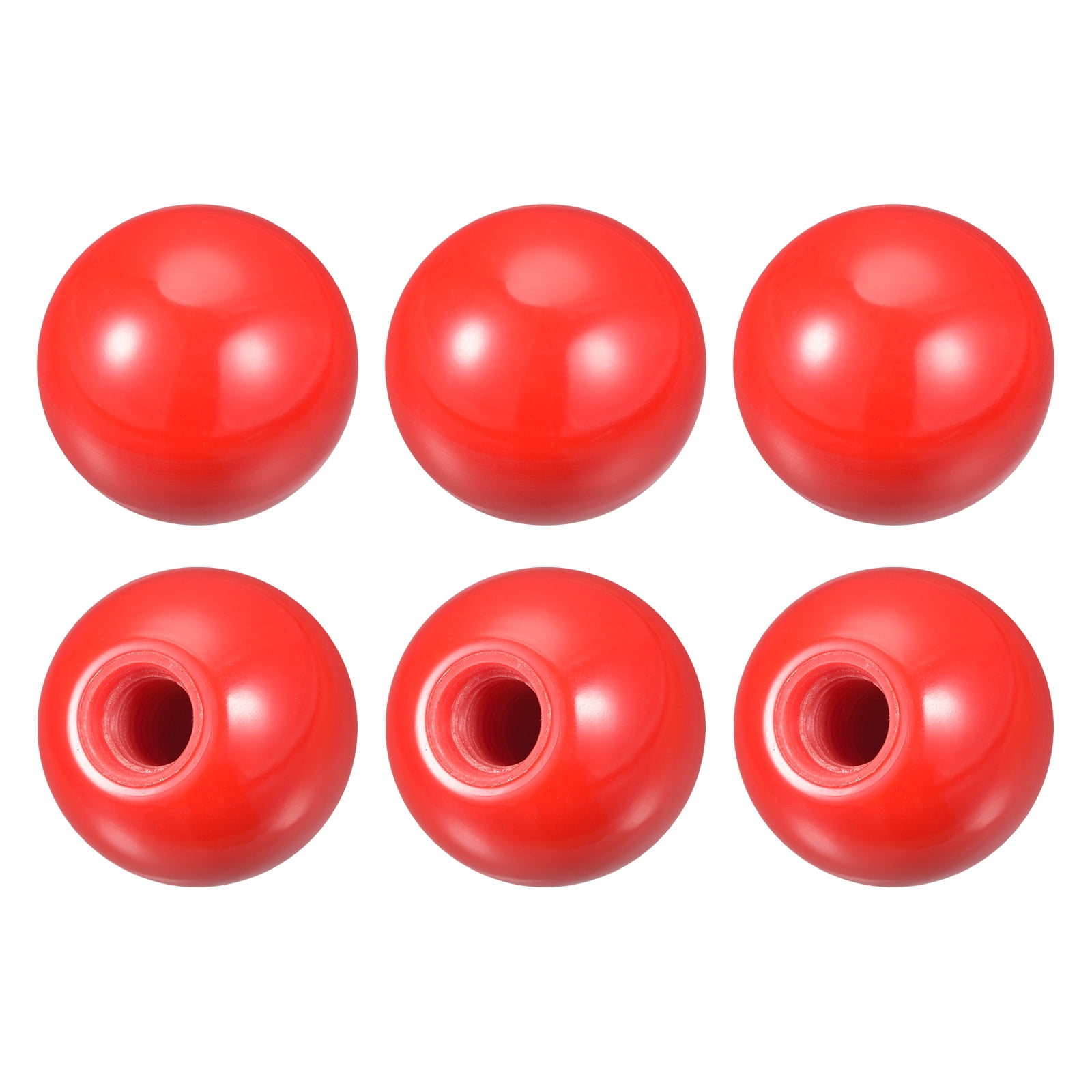 Uxcell Threaded Ball Knobs, 1.57Inch Dia M12 Female Thread Thermoset ...