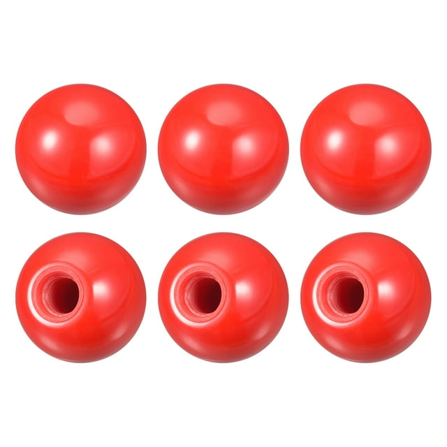 Uxcell Threaded Ball Knobs, 1.57Inch Dia M12 Female Thread Thermoset ...