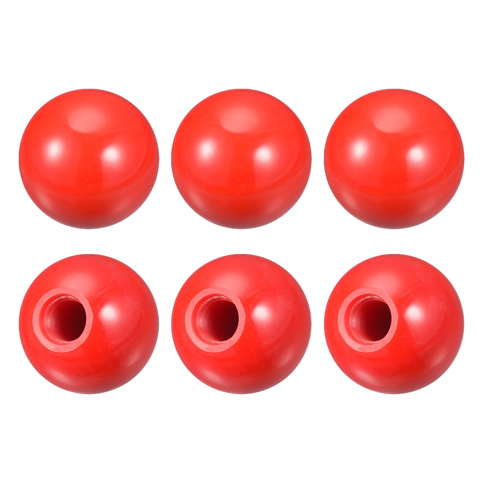 Uxcell Threaded Ball Knobs, 1.97Inch Dia M16 Female Thread Thermoset ...