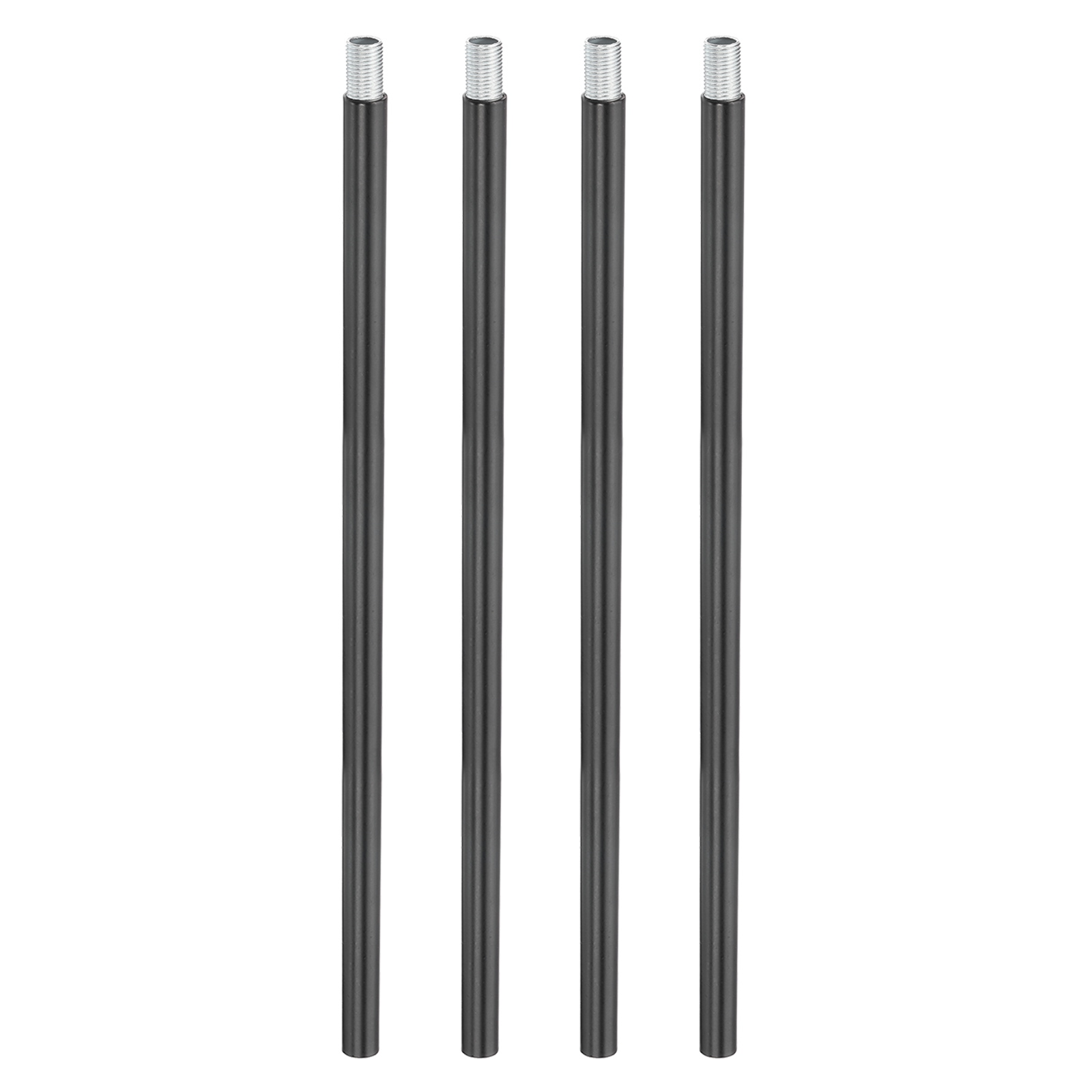 Uxcell Threaded Extension Rod, 4 Sets 10" M10 x 1mm Fine Thread Lamp ...