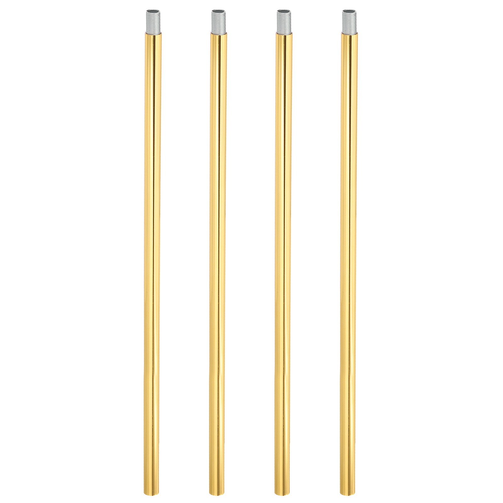 Uxcell Threaded Extension Rod, 4 Sets 12" M10 x 1mm Fine Thread Lamp ...