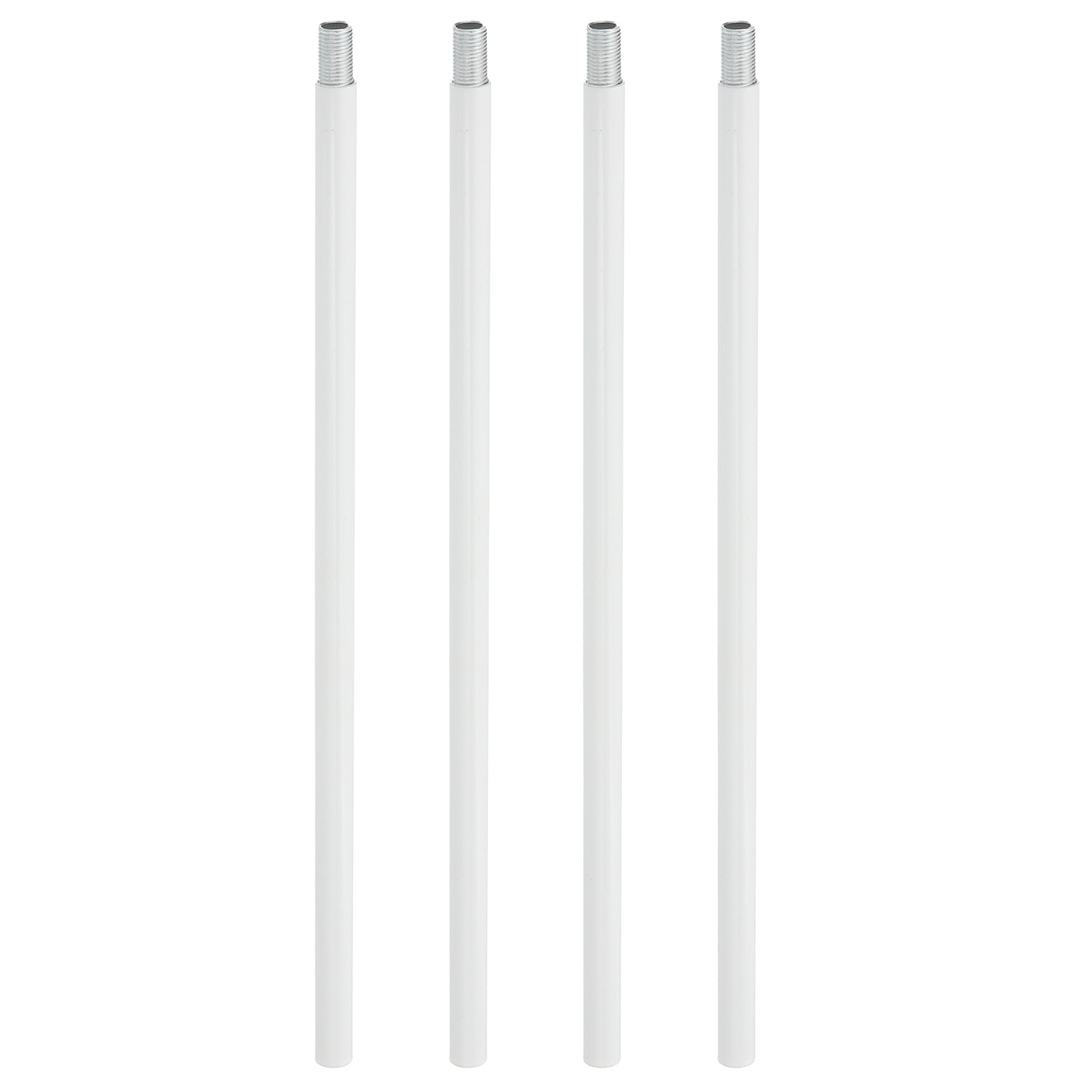 Uxcell Threaded Extension Rod, 4 Sets 12" M10 x 1mm Fine Thread Lamp ...