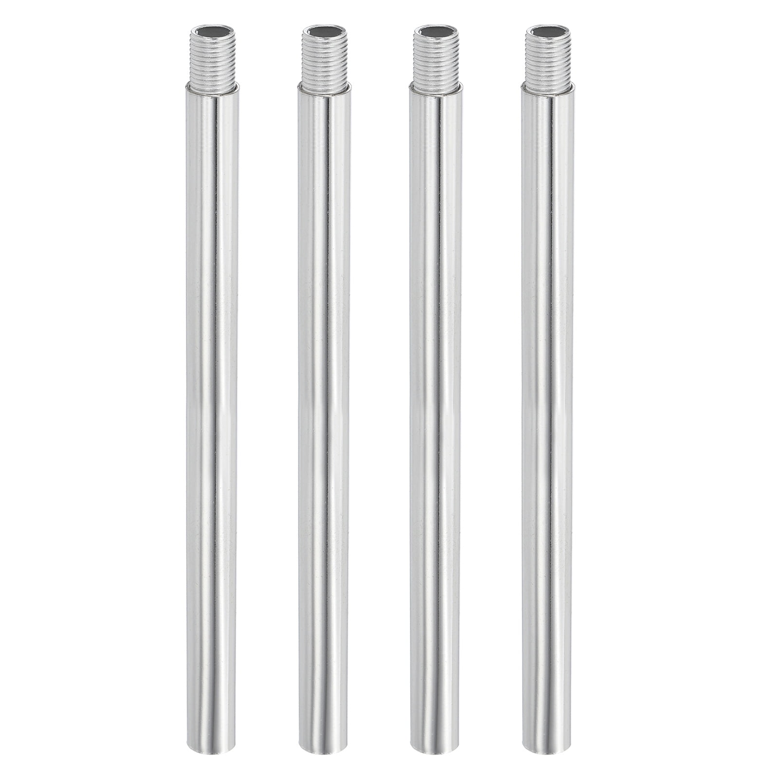 Uxcell Threaded Extension Rod, 4 Sets 6" M10 x 1mm Fine Thread Lamp ...