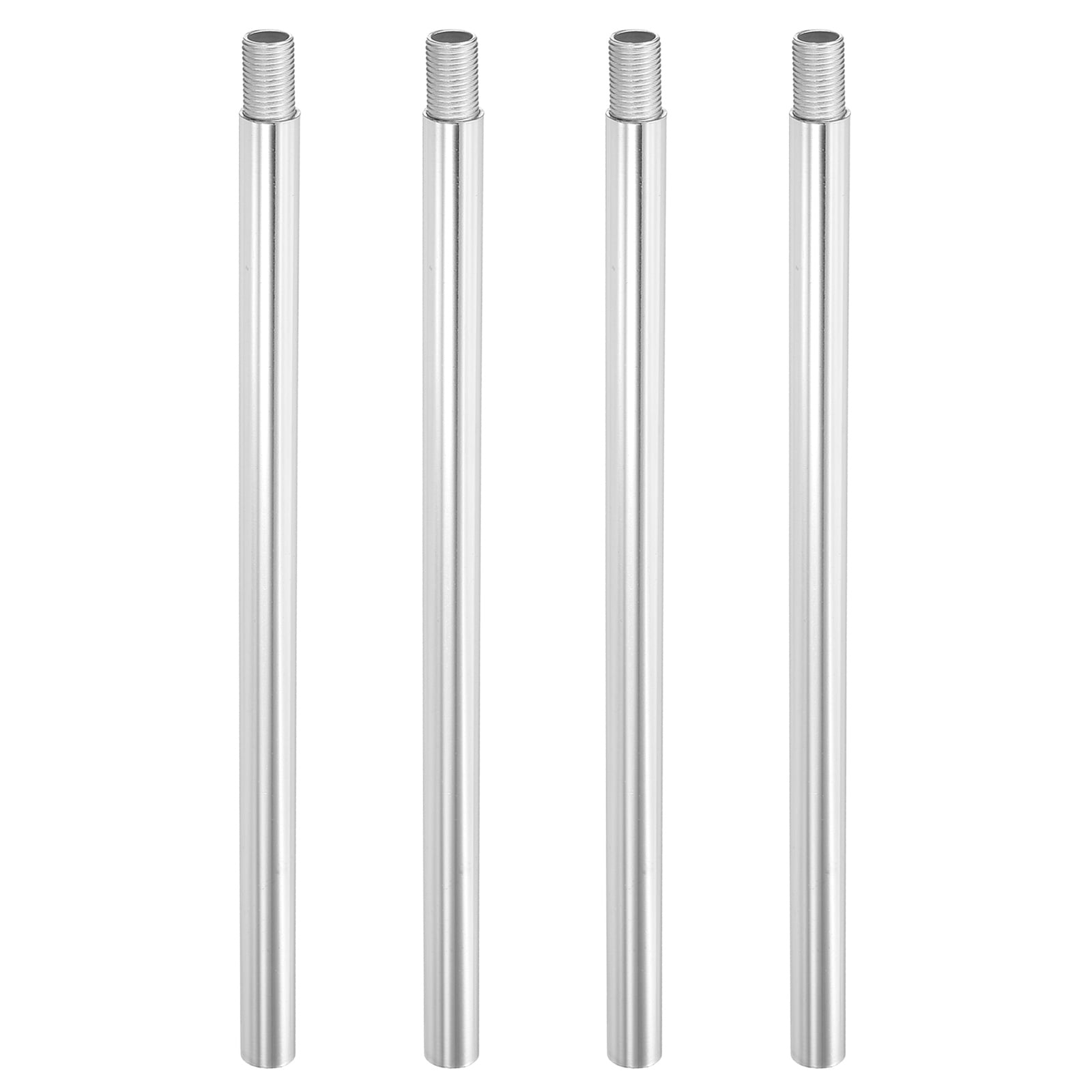 Uxcell Threaded Extension Rod, 4 Sets 8" M10 x 1mm Fine Thread Lamp ...