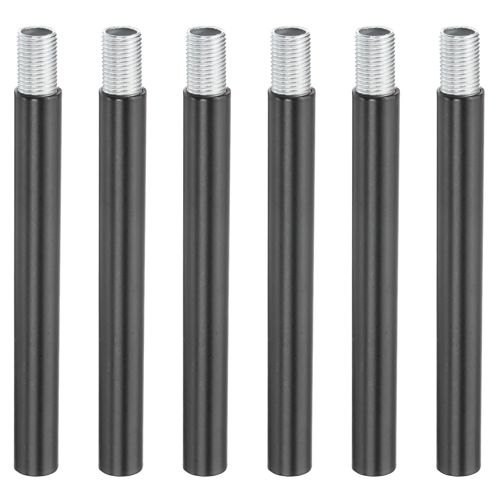 Uxcell Threaded Extension Rod, 6 Sets 4" M10 x 1mm Fine Thread Lamp ...