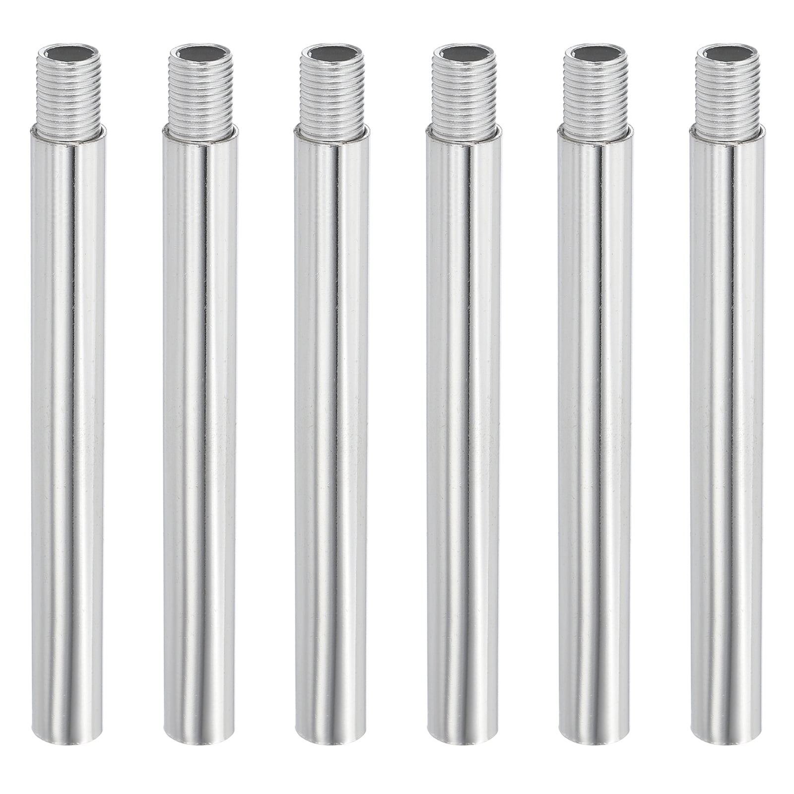 Uxcell Threaded Extension Rod, 6 Sets 4" M10 x 1mm Fine Thread Lamp ...